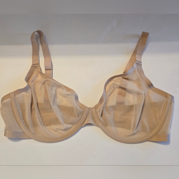 CUUP | Intimates & Sleepwear | Cuup Nude Underwire Bra 42f Nwot Sheer ...